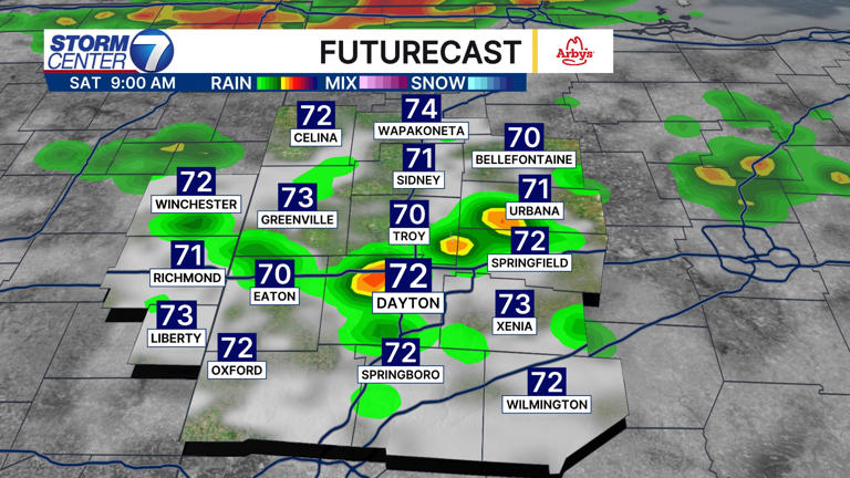 Dry weather for now, rain chances on the horizon