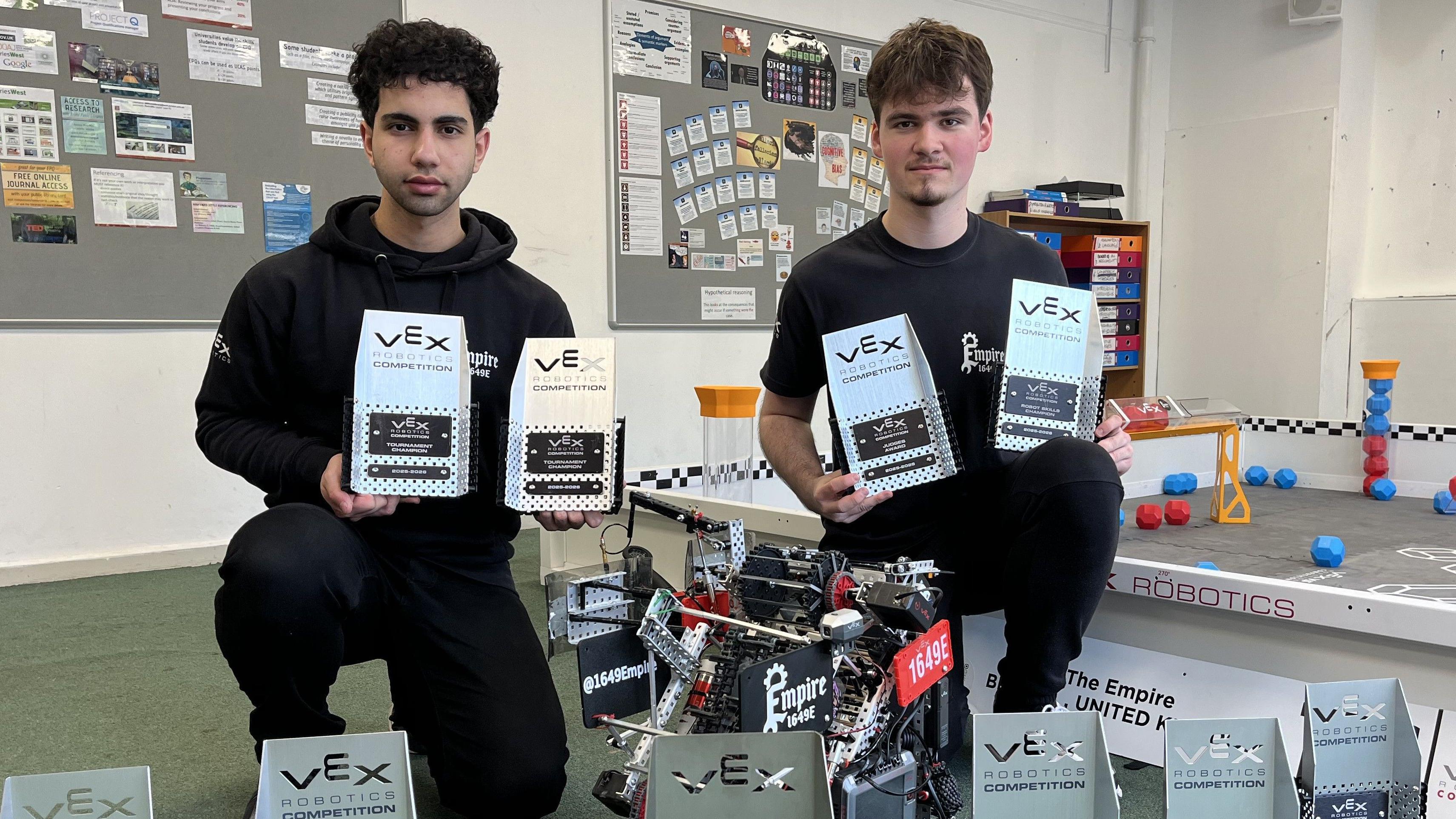Students' success at global robotics competition