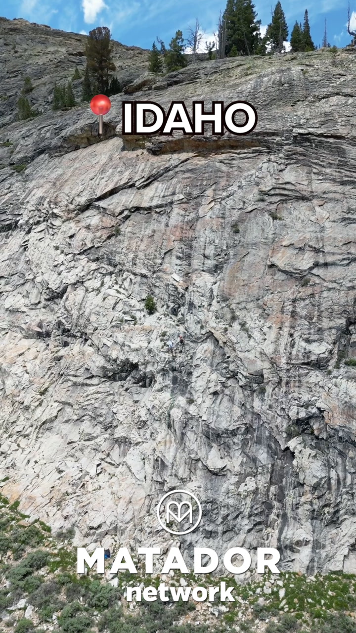 Idaho’s mountains are a rock climber’s playground
