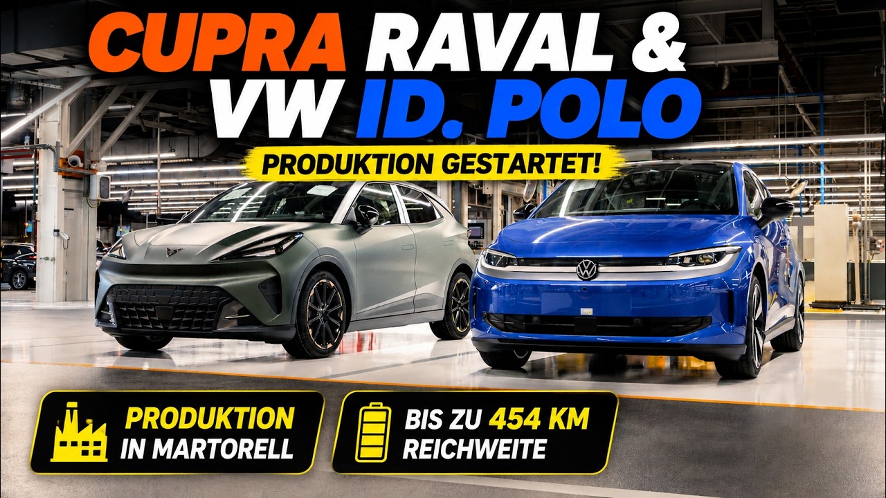 CUPRA Raval & VW ID. Polo: Produktionsstart in Martorell (Spanien)