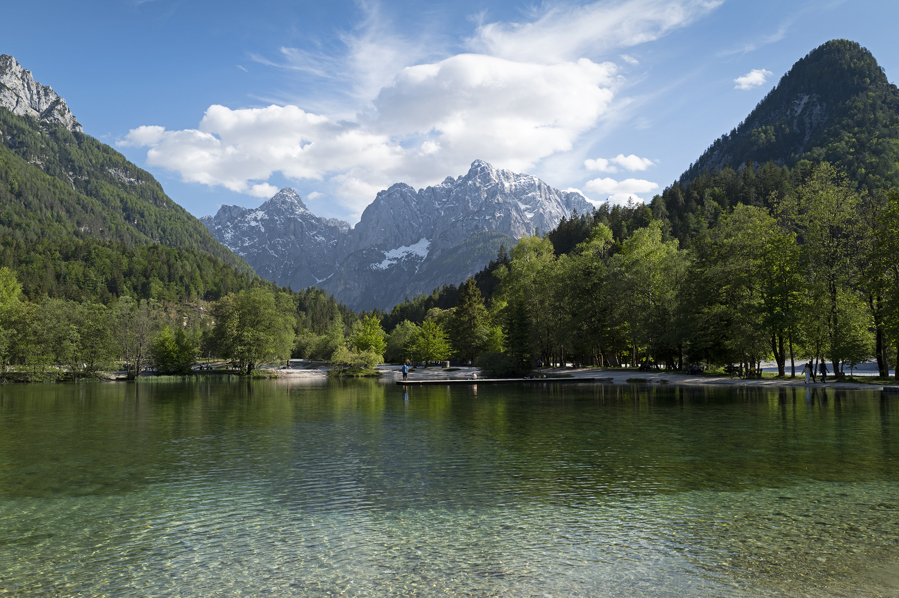 Vom Jasna-See auf den Ciprnik bei Kranjska Gora