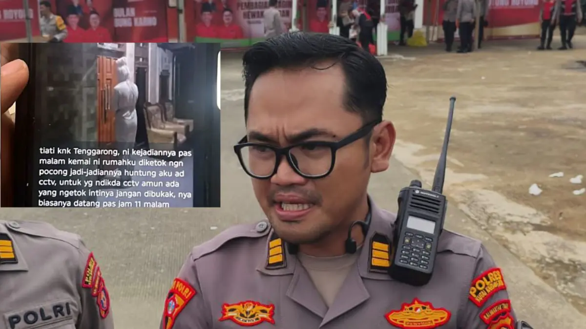 Viral pocong di Tenggarong dipastikan hoaks, Polres Kukar sebut video ...