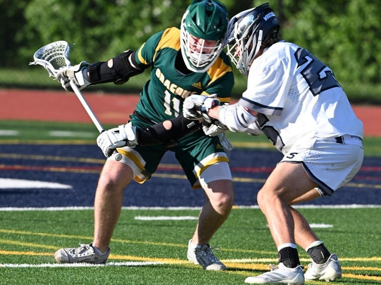 Hamden boys lacrosse team’s season ends in Class LL tournament: Photos