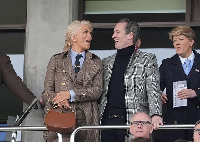 Hannah Waddingham makes red carpet debut with boyfriend Nick Beresford ...