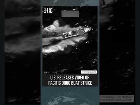 US military releases footage of strike on suspected drug vessel in ...
