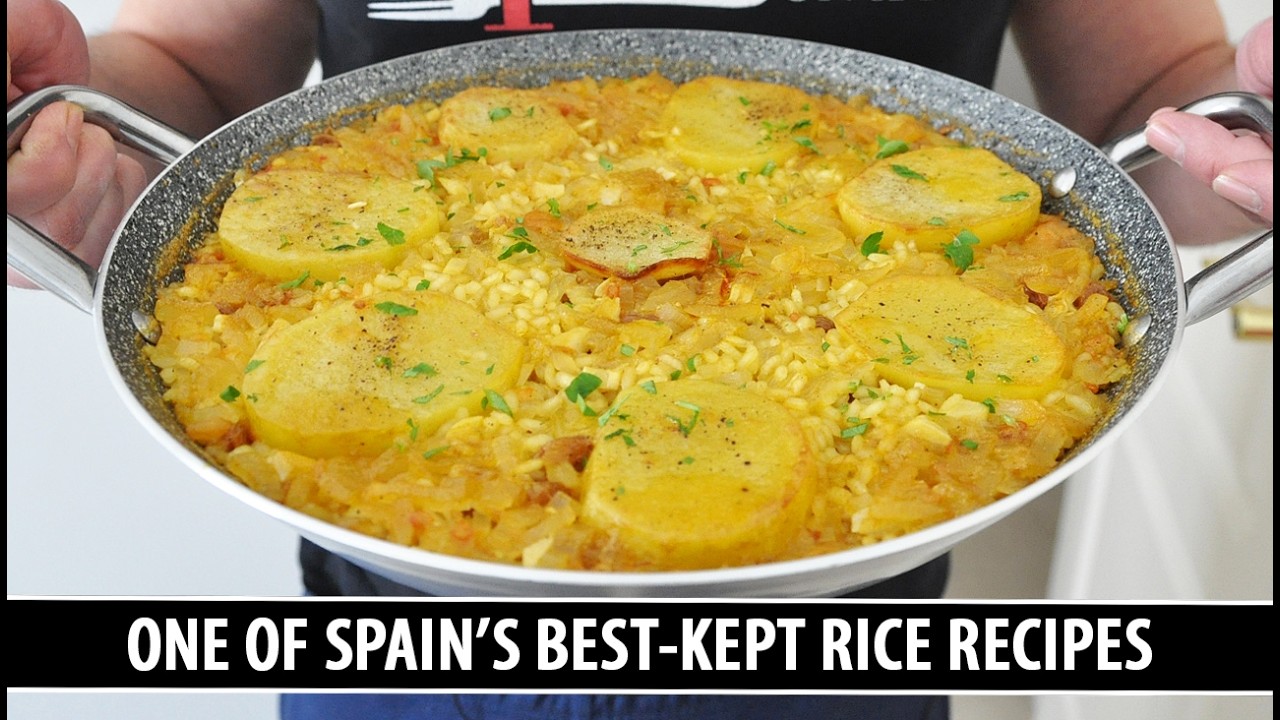 Arroz con patatas y pasas: A traditional Spanish sweet and savory rice dish