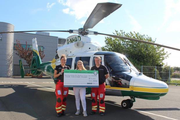 Woman who survived crash near Darlington to run Great North Run for air ...