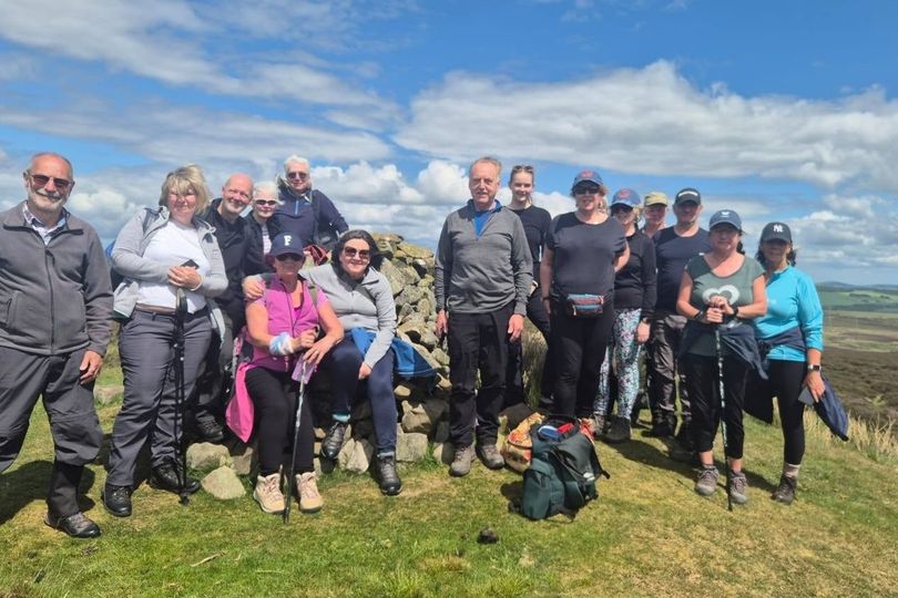 Claremont Rambling Club enjoyed a trip to the Borders
