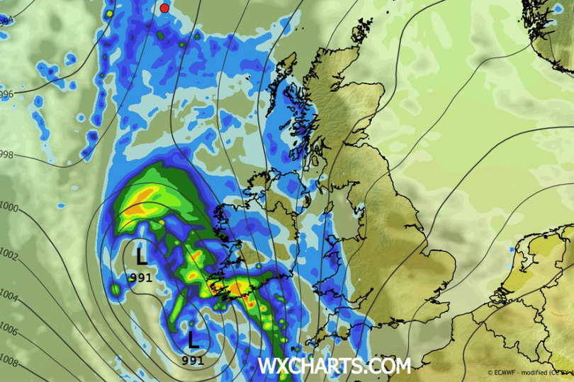 Cork weather: Status yellow gales alert for south west coast with wild ...