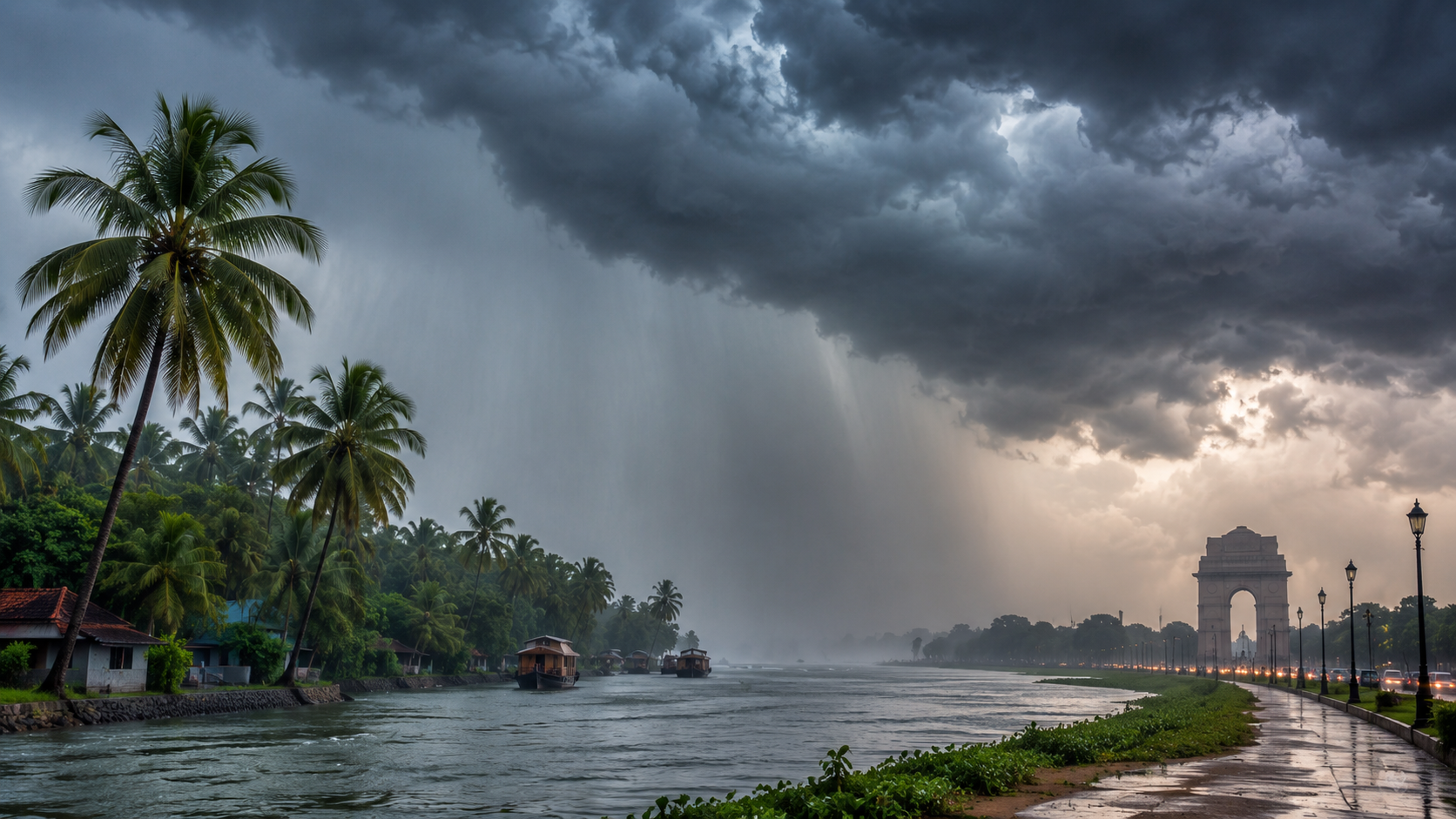 Southwest monsoon arrives in Kerala; Delhi-NCR braces for rain