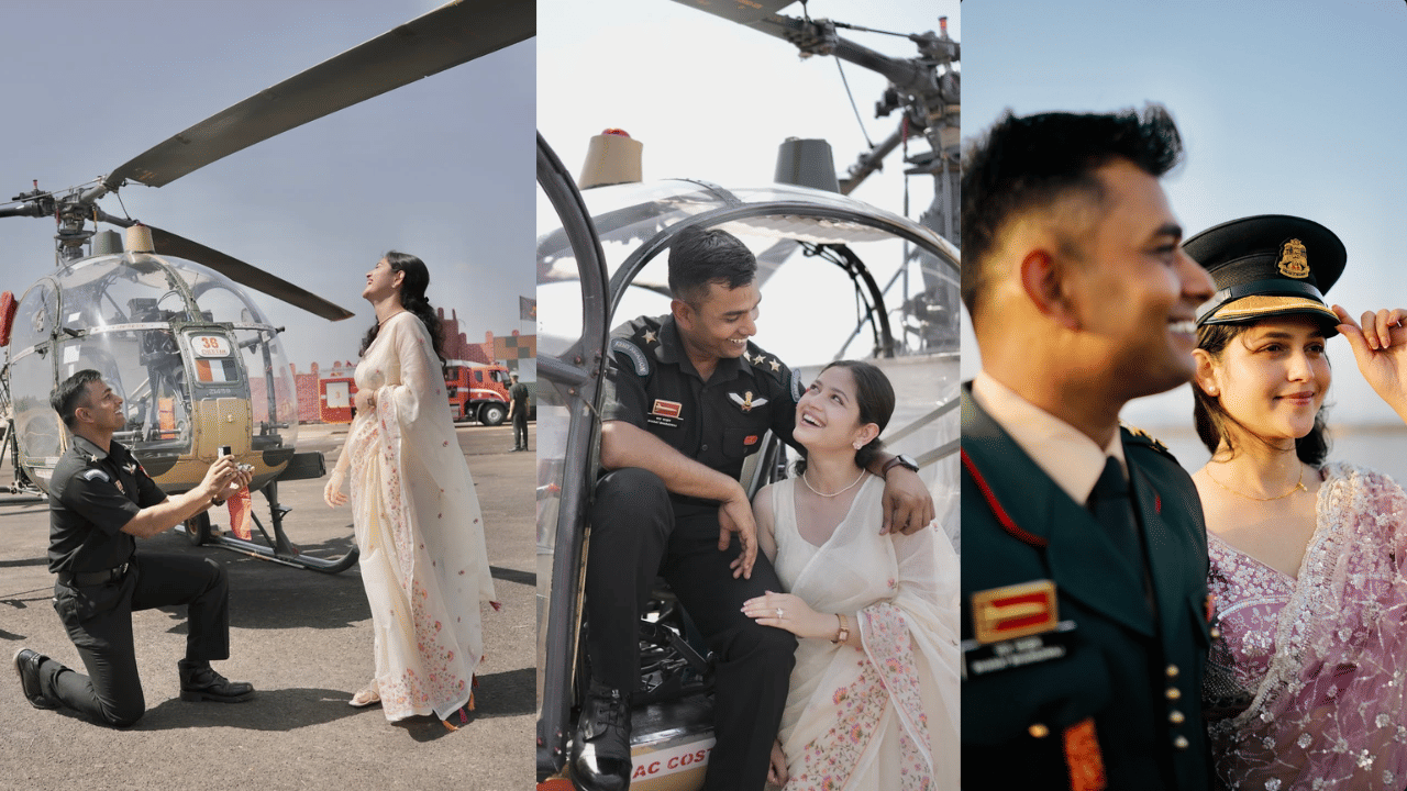 Army officer who proposed in front of helicopter asked to explain ...