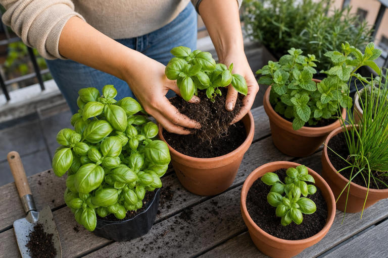 Basilic, menthe, ciboulette du supermarché : 3 gestes pour les ...