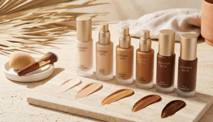 Foundations for flawless, lightweight makeup