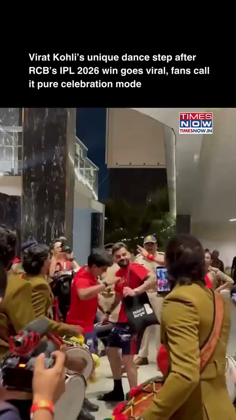 Virat Kohlis unique dance step after RCBs IPL 2026 title