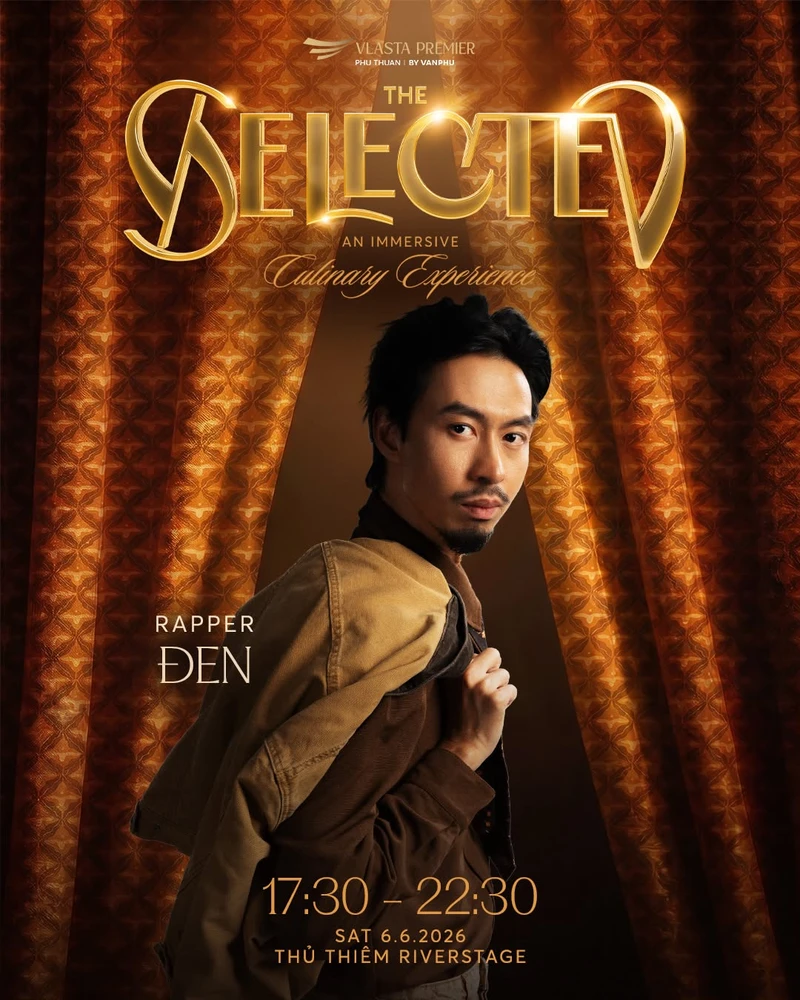 Rapper Đen sẽ góp mặt tại The Selected - sự kiện đặc biệt của Vlasta ...