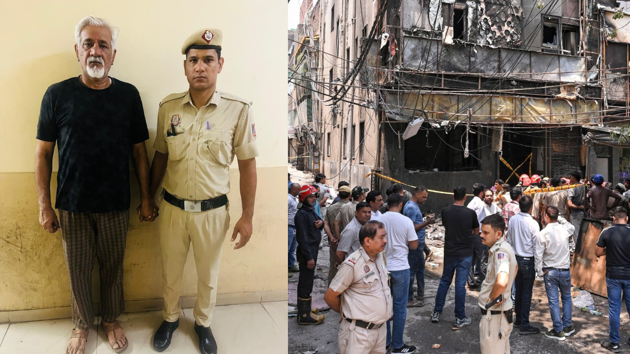 Delhi hotel owner Lavkesh Bajaj saw flames from road, drove away out of ...