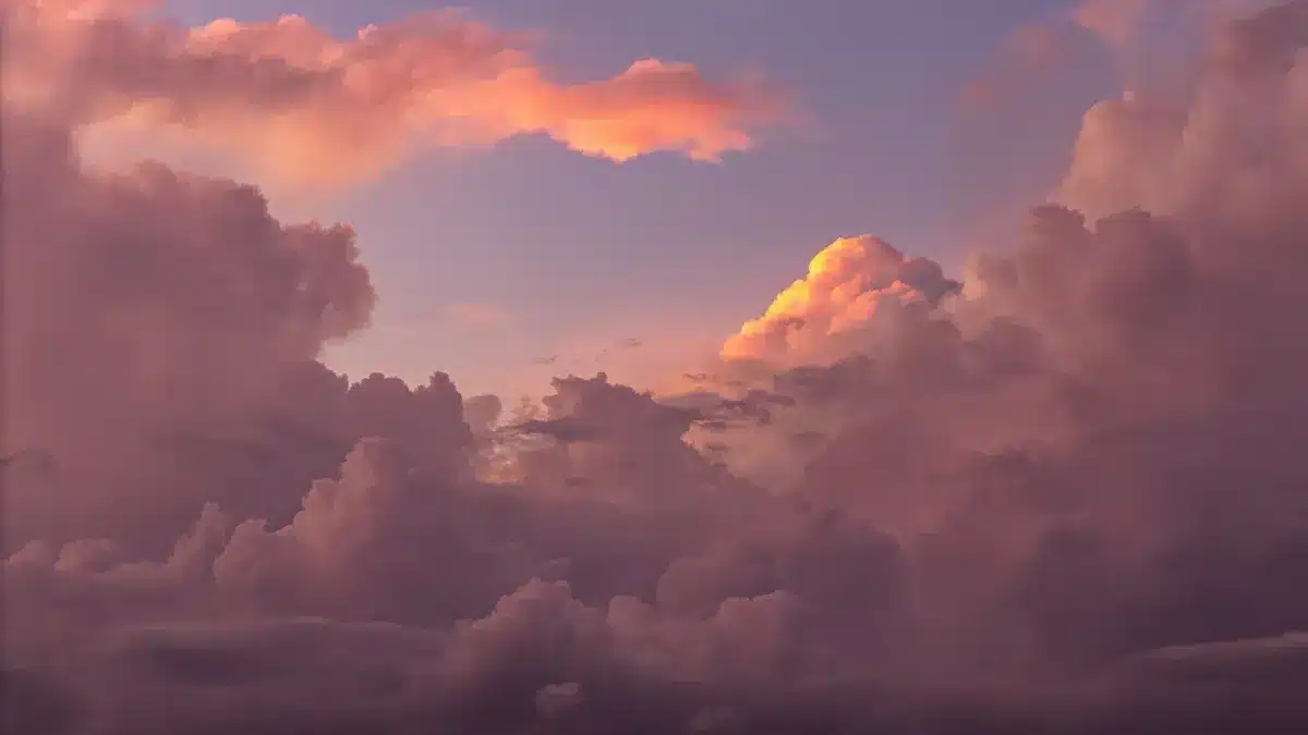 Un nuage pèse 500 tonnes, soit plus qu’un Boeing 747 et pourtant, il ne ...