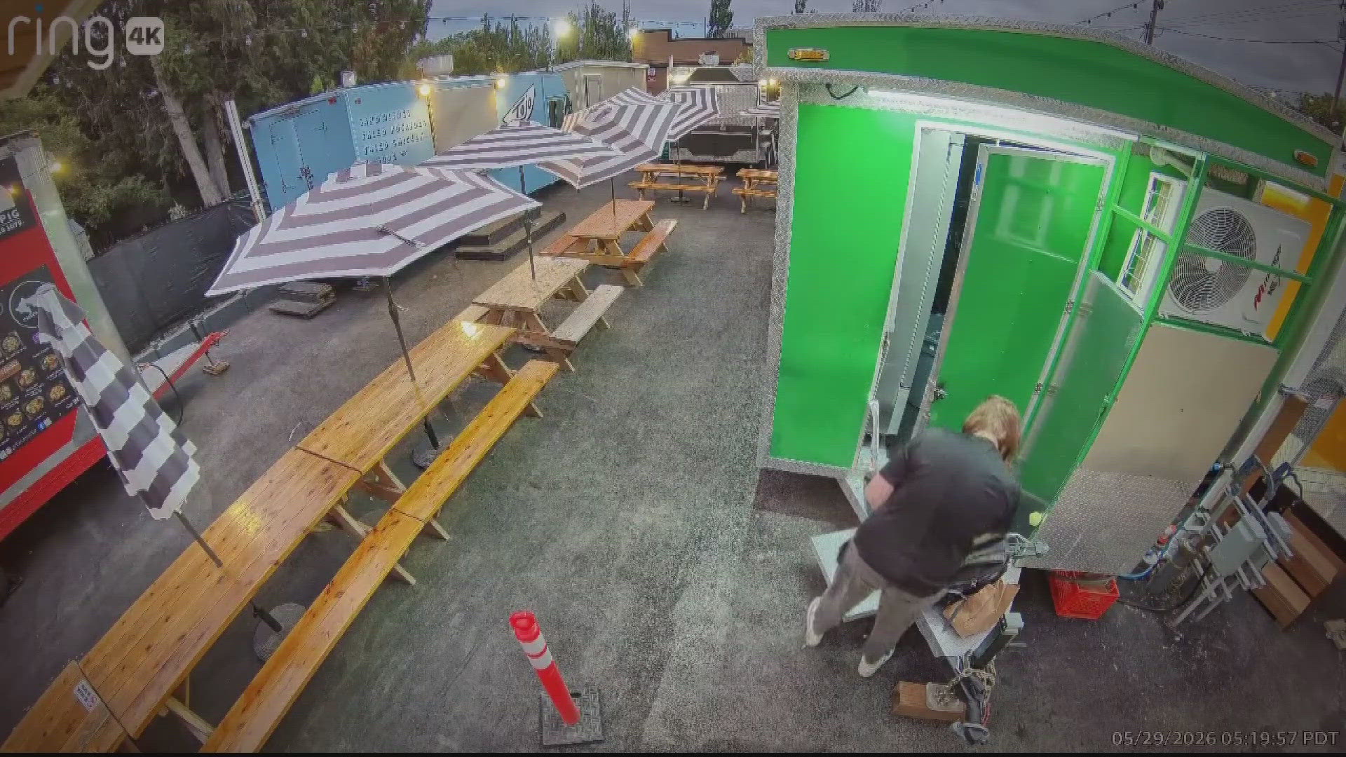 Southeast Portland food carts say that the same man has been breaking ...