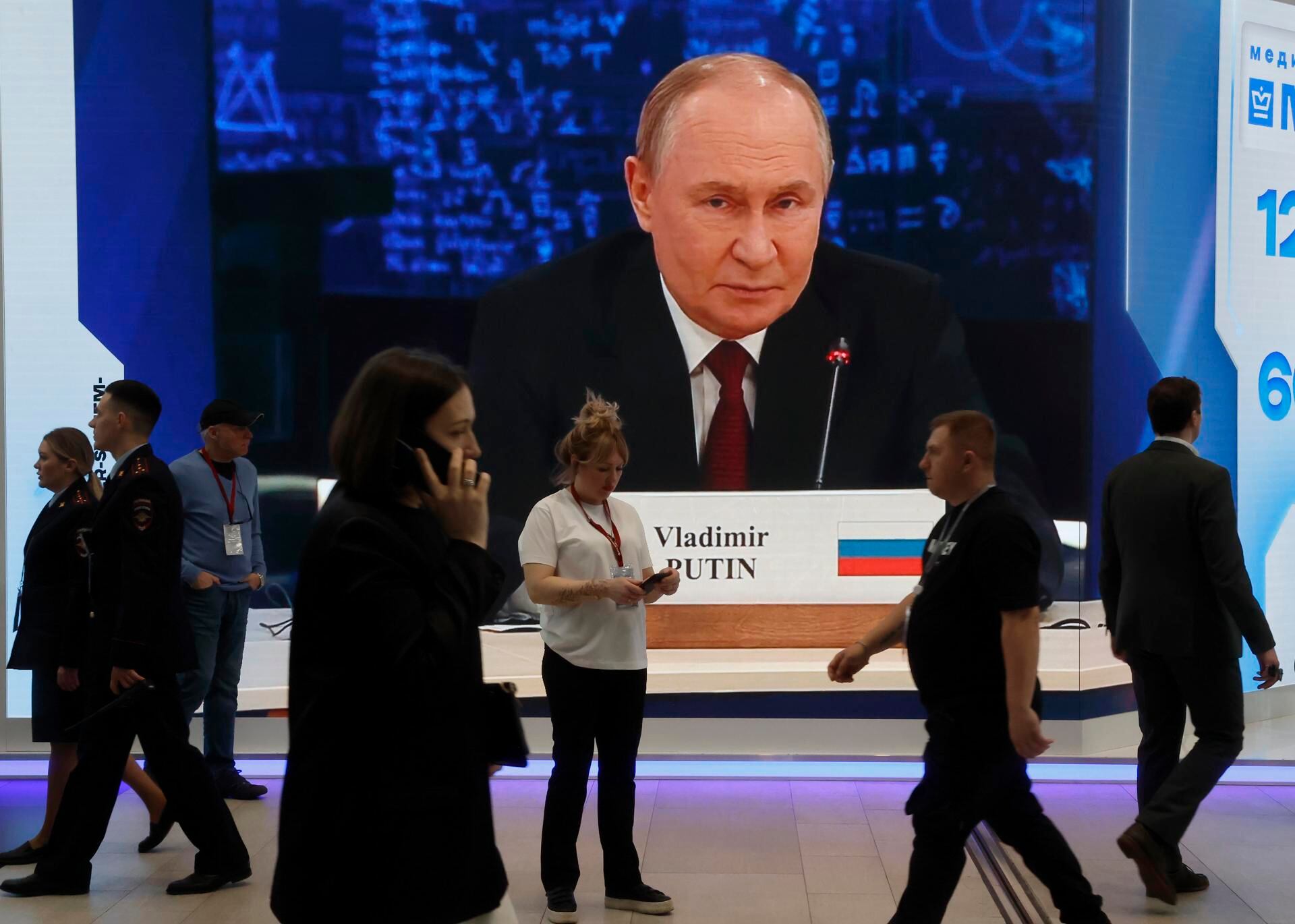 Ucrania atacó San Petersburgo el primer día de un congreso clave de Putin