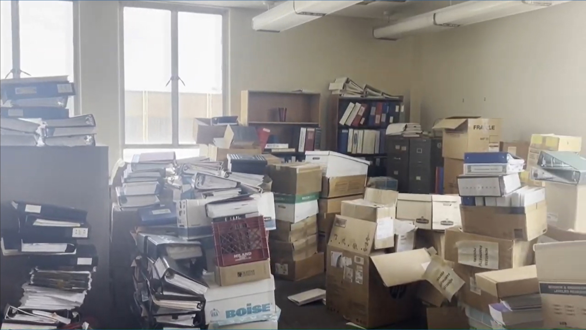 Sensitive Pine Bluff school documents left behind in old building