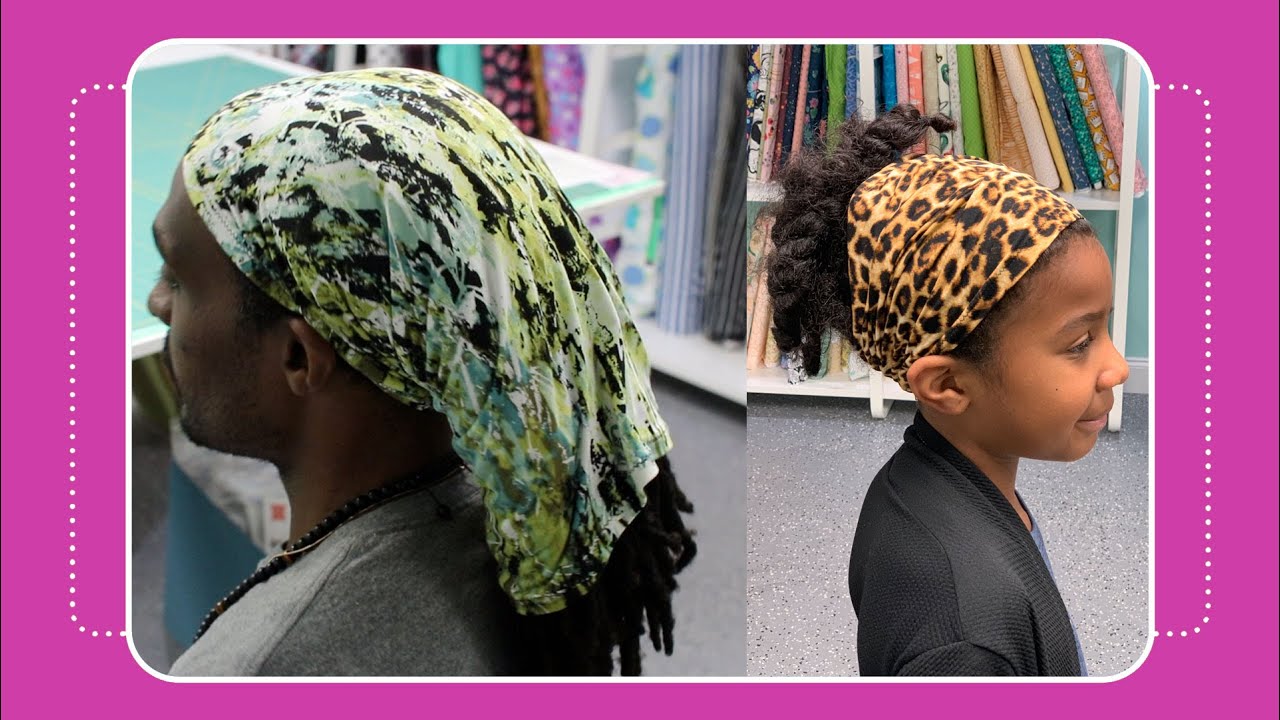 How to make a curly hair wrap with the Crafty Gemini