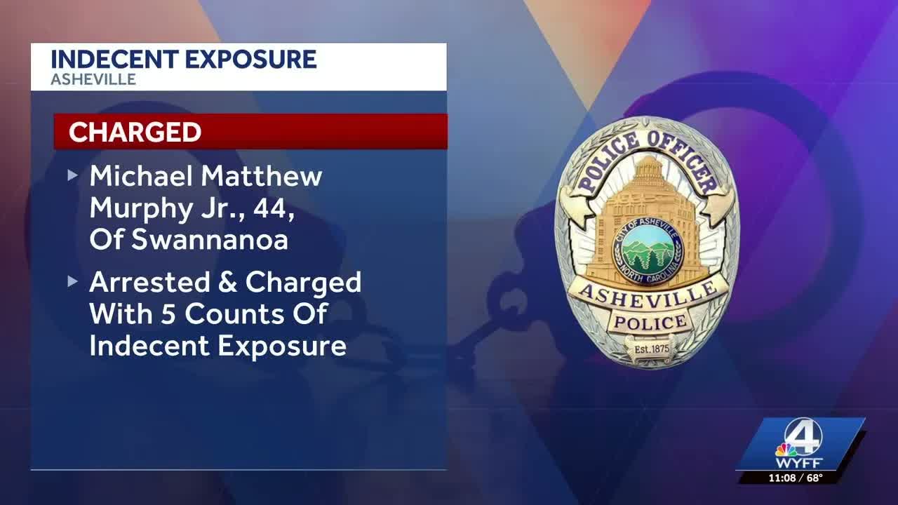 Asheville man arrested for following women, indecent exposure
