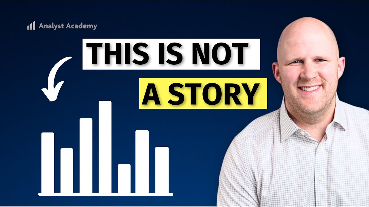 Stop sharing data—start telling stories