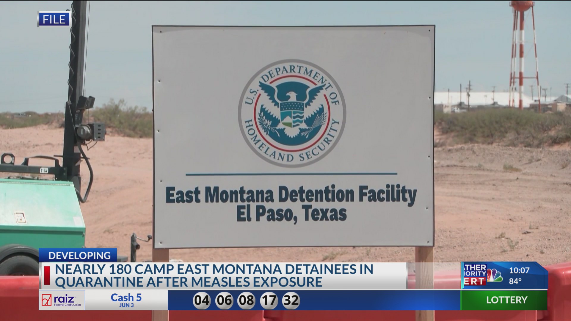 Nearly 180 detainees in quarantine after measles exposure