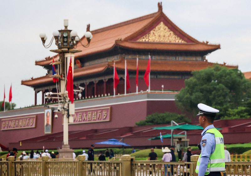 台湾総統、中国に天安門事件の直視迫る 37周年で