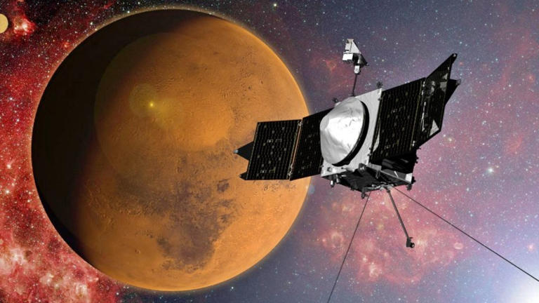 NASA confirms Maven spacecraft that went missing around Mars in 2025 ...
