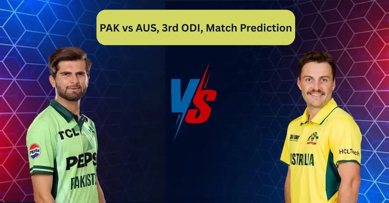 PAK vs AUS, 3rd ODI, match prediction: Who will today’s game between ...