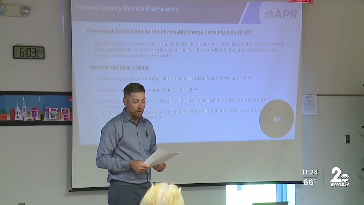 Jarrettsville residents push back on proposed solar farm off Rocks Road