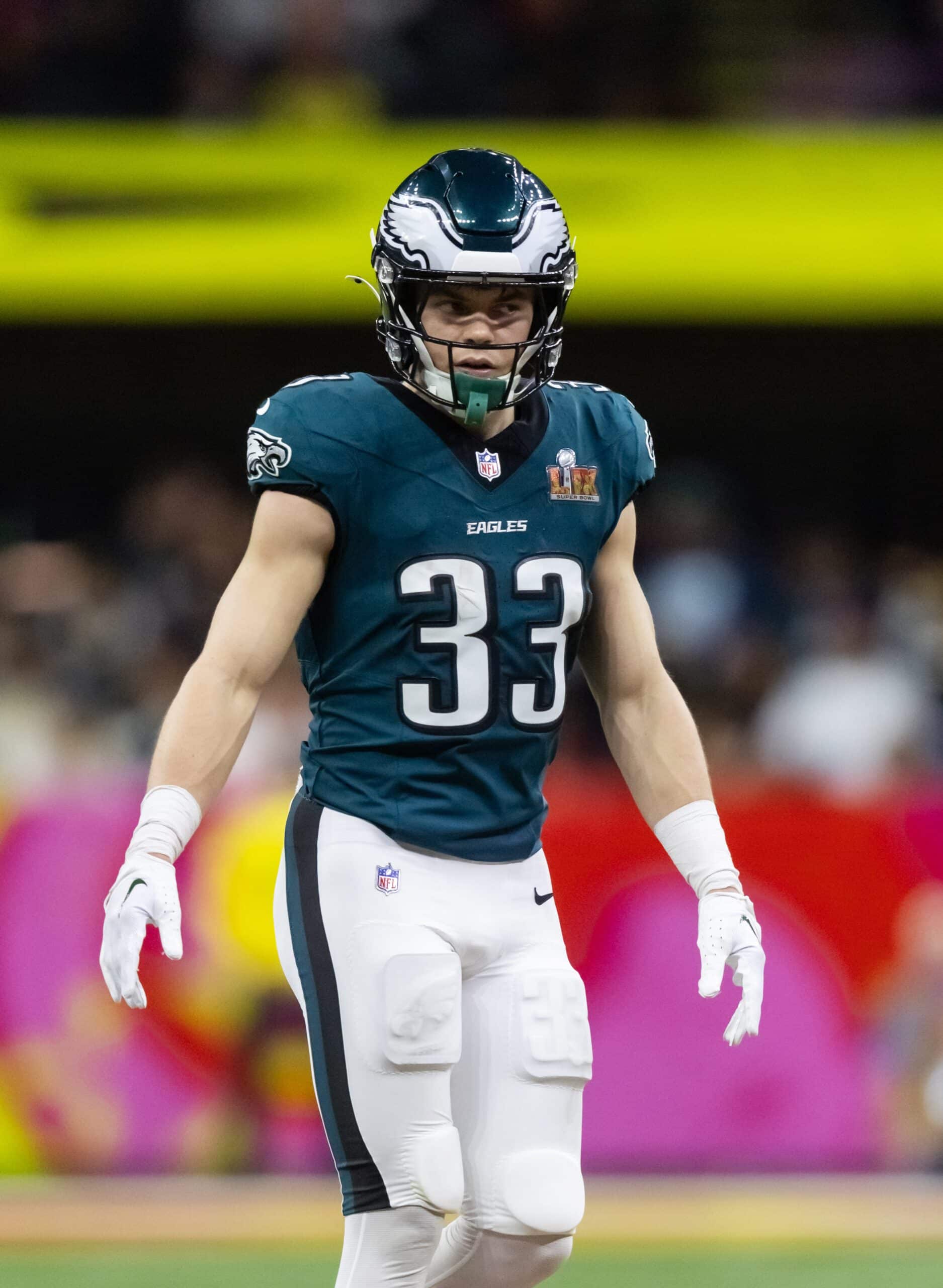 What happened to his eye? Eagles’ Cooper DeJean draws concern during ...