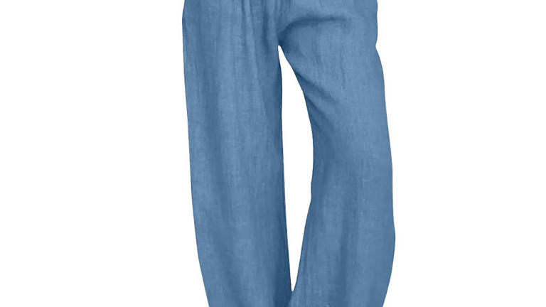 Walmart's 'very flowy' $5 cotton-linen pants are 'great for lounging ...
