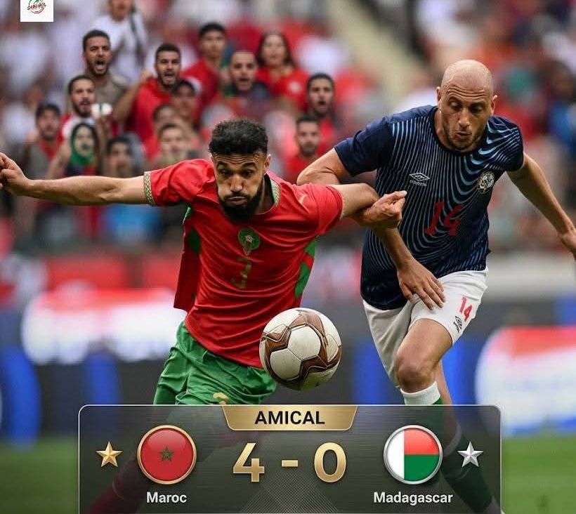 Football - match amical - Les Barea dévorés par les Lions de l’Atlas