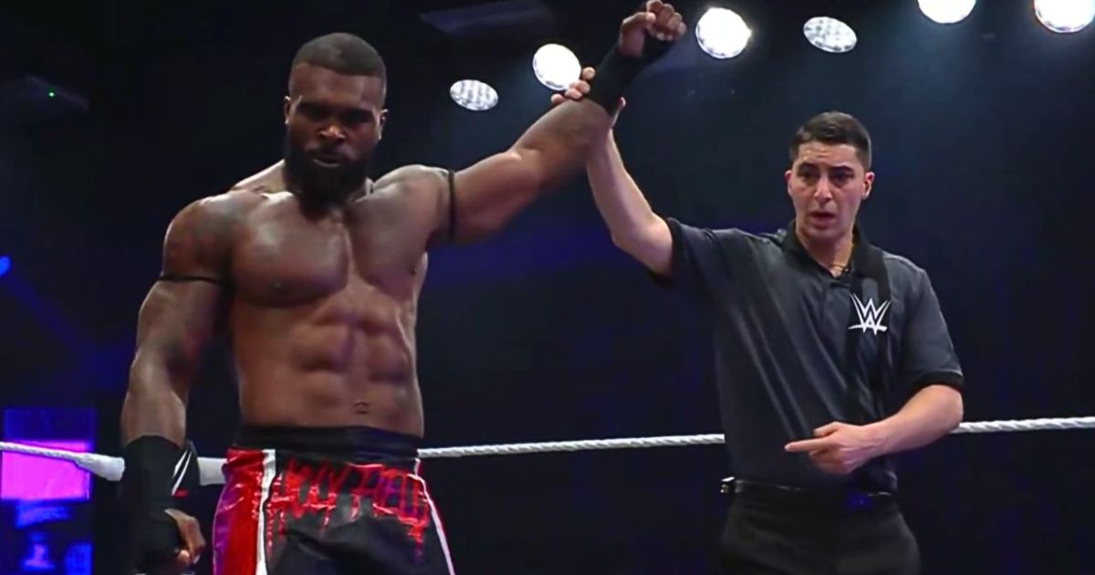 Boxing legend Evander Holyfield's son wins WWE EVOLVE debut with unique ...