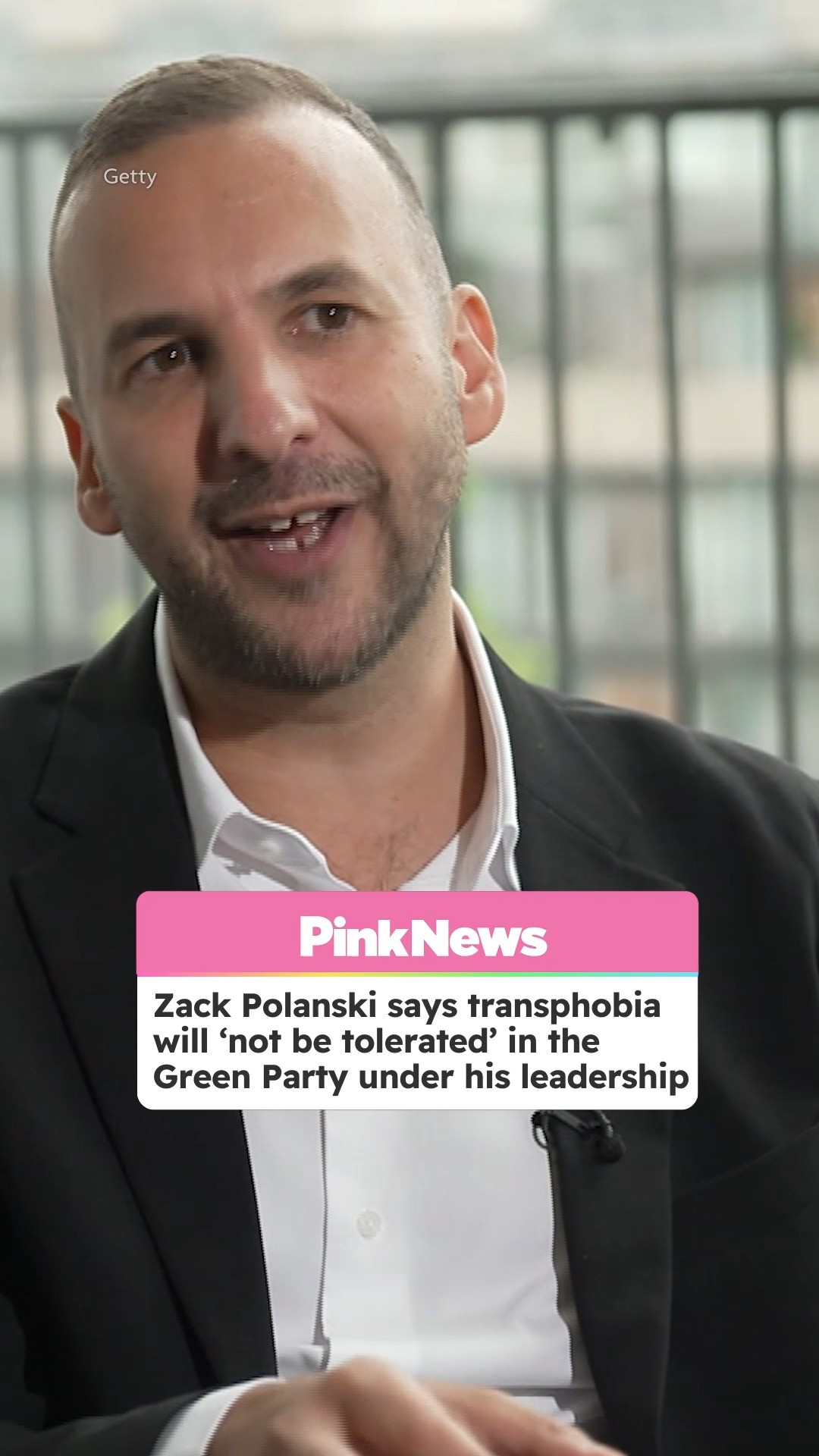 Zack Polanski says transphobia will not be tolerated in the Green Party ...