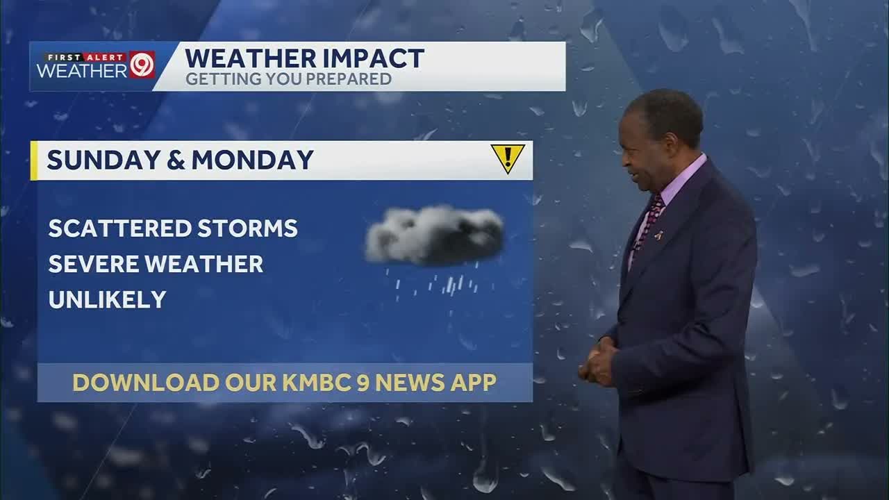 Kansas City weather: Multiple chances of storms to end the week