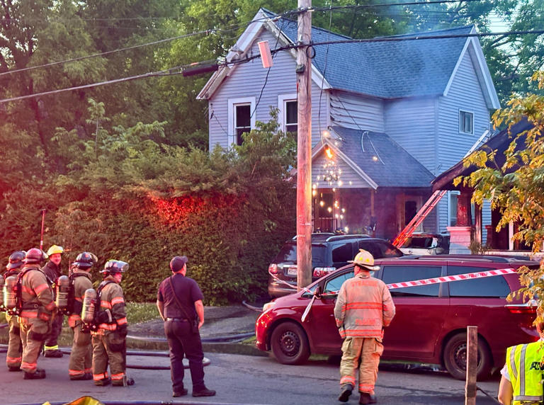Large fire damages two Syracuse homes; at least 2 people displaced