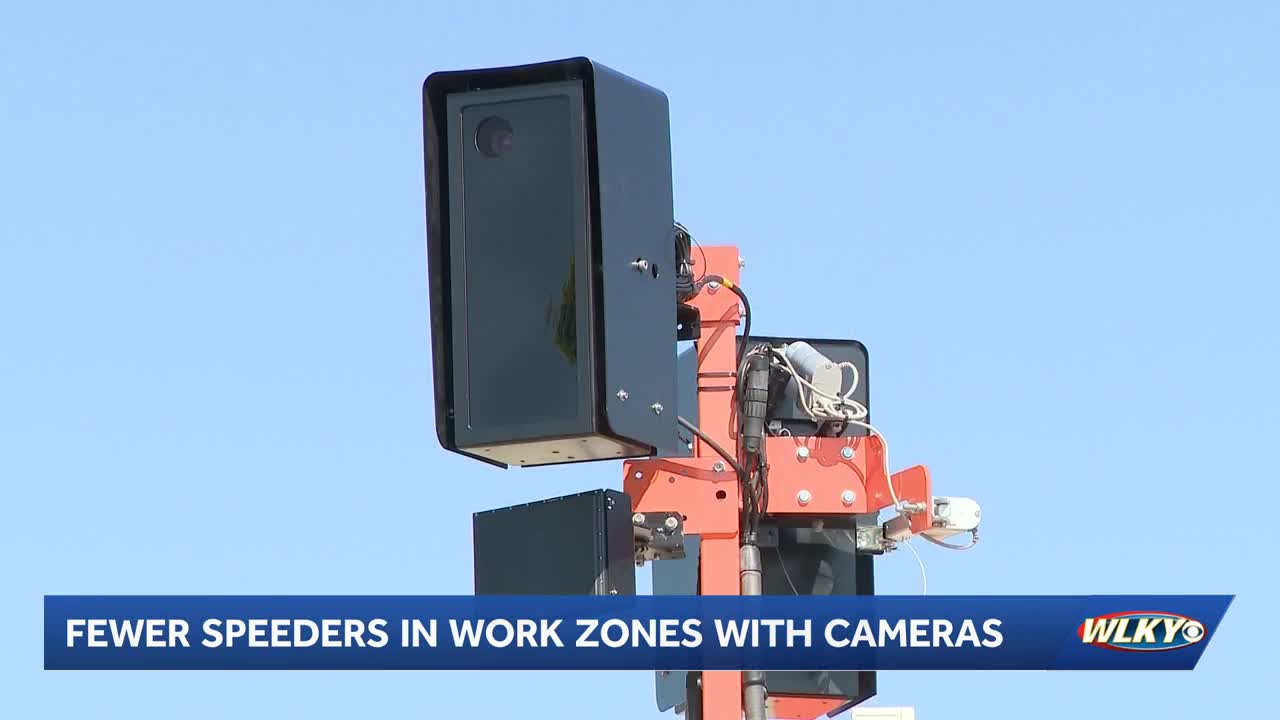 Speed enforcement cameras in Kentucky work zones showing promising results