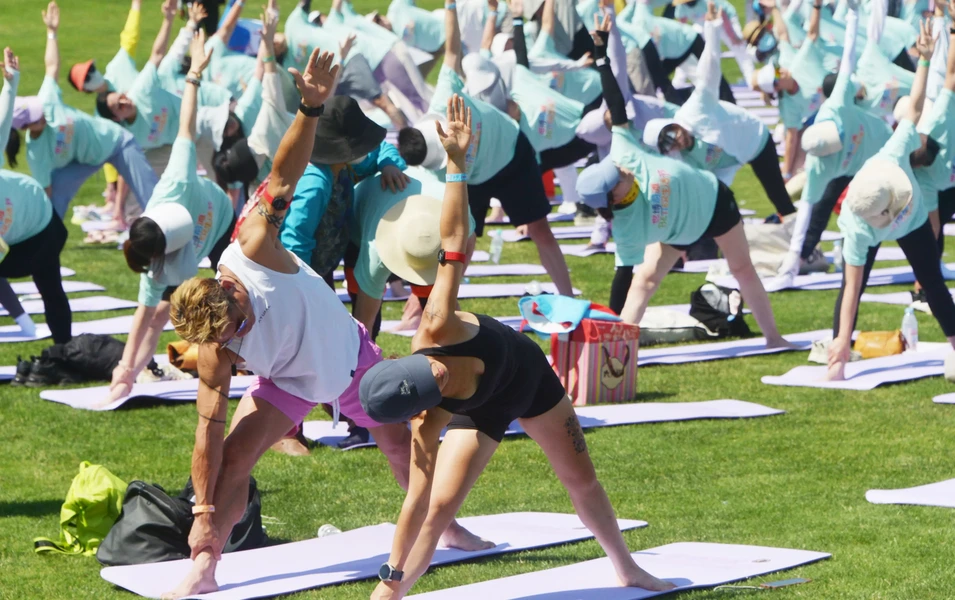 Gentle yoga moves your body and mind