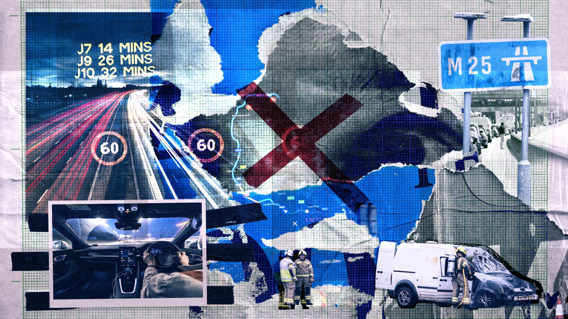 Here's why the London Orbital Motorway - the M25 - is an epic, epic fail
