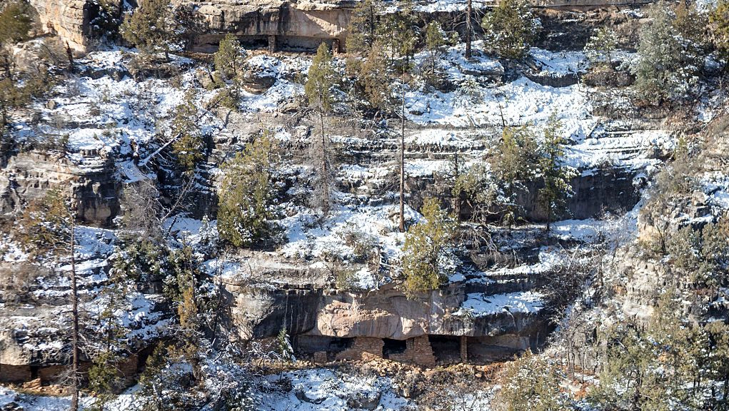 Ancient cliff dwellings of the American Southwest