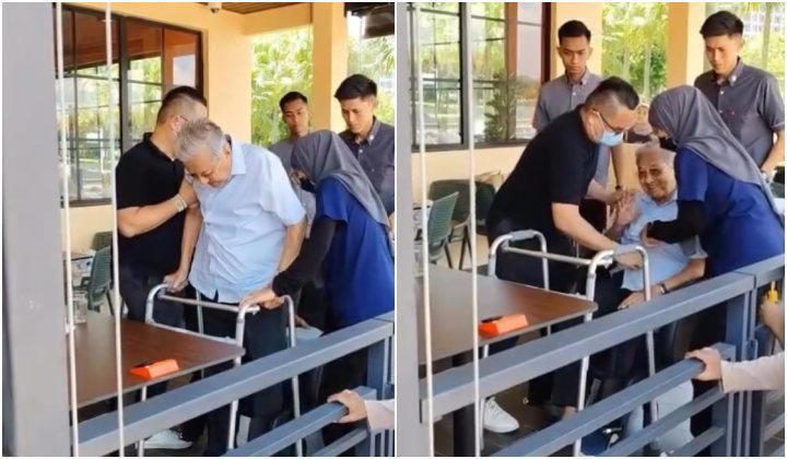 [Watch] A smile and a wave: Dr Mahathir’s cafe appearance warms hearts ...