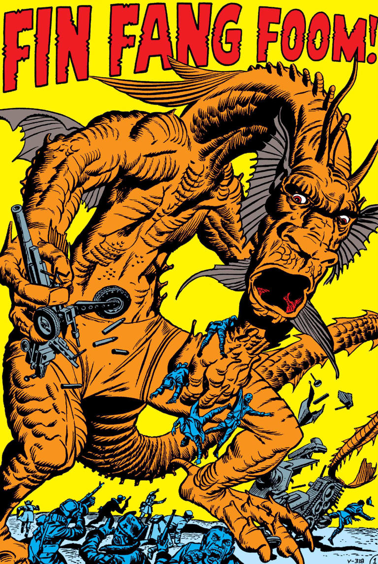 Magic: The Gathering reveals Fin Fang Foom for Marvel Super Heroes