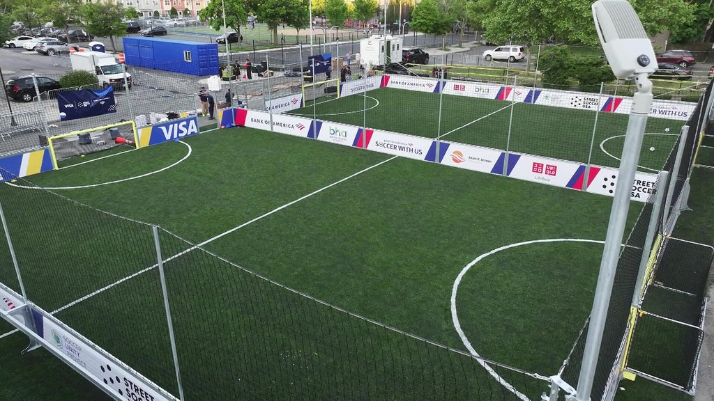 Two new community soccer fields open in South Boston ahead of World Cup
