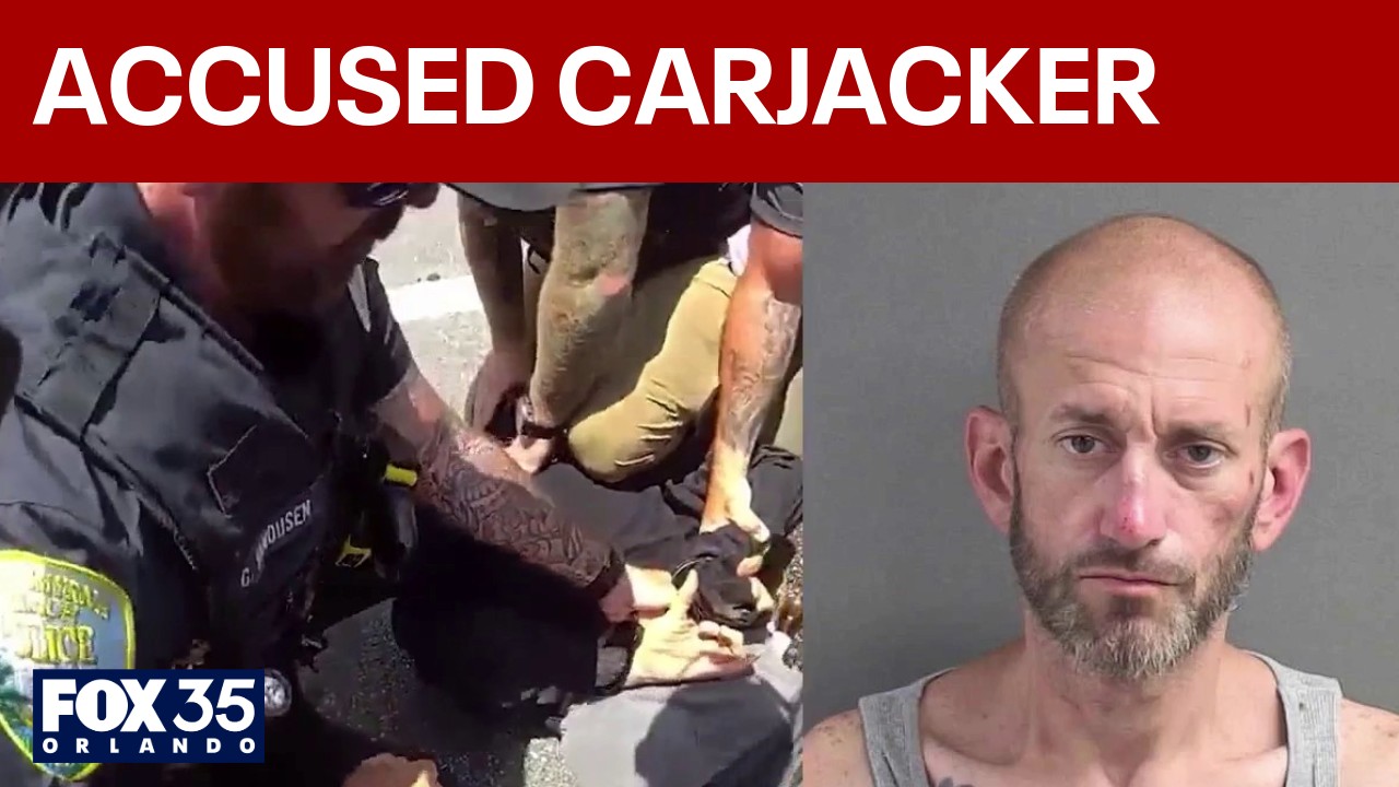 Man accused of stealing 2 cars arrested after chase in Volusia County