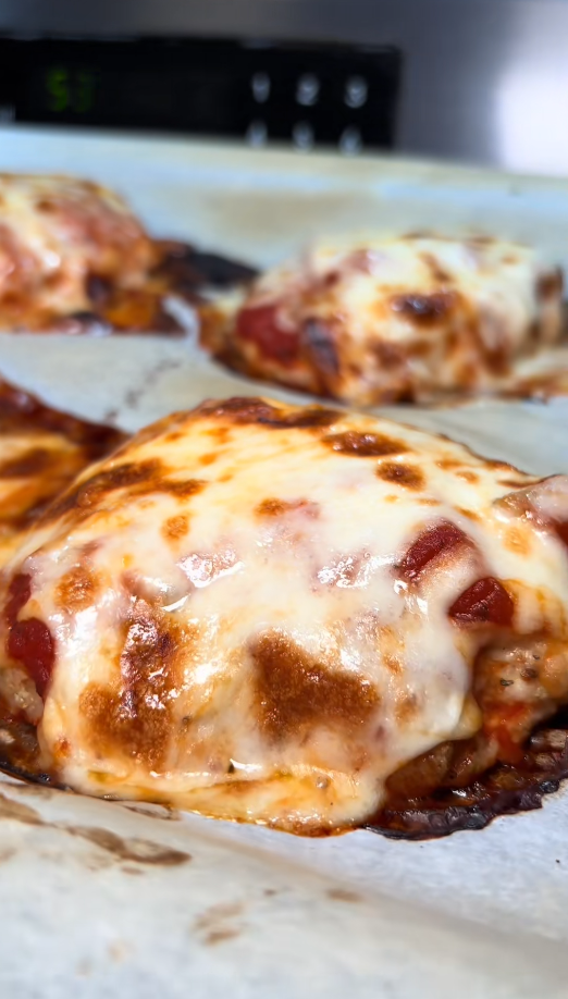 Ground chicken Parmesan recipe juicy and flavorful