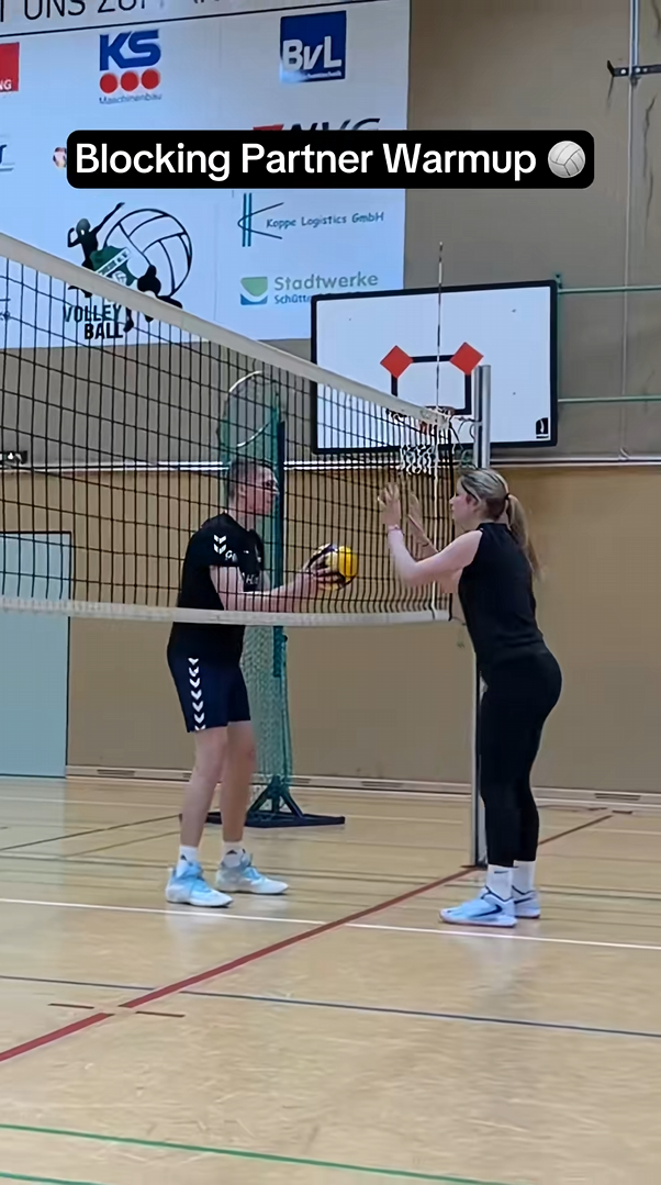 The warm up every blocker should do before playing