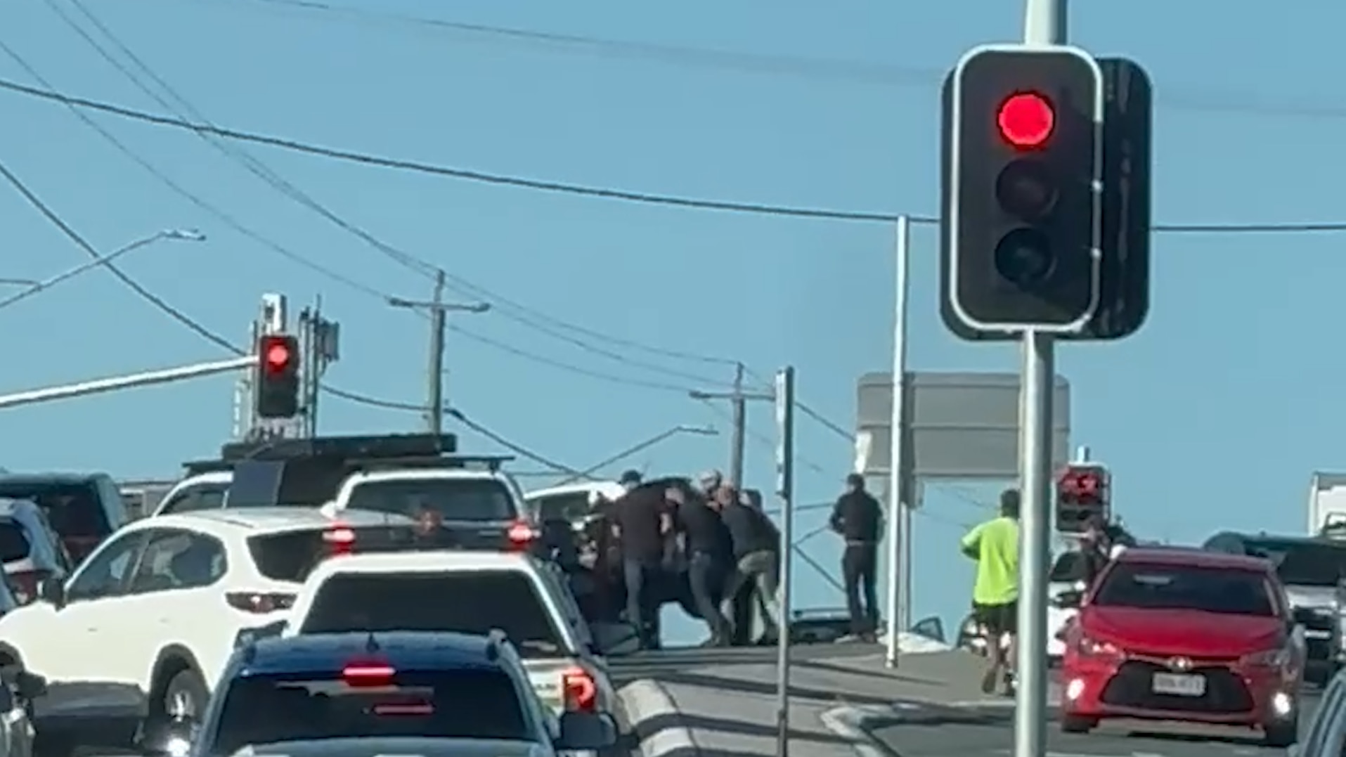 Motorcyclist who was trapped under car in Brisbane collision says ...